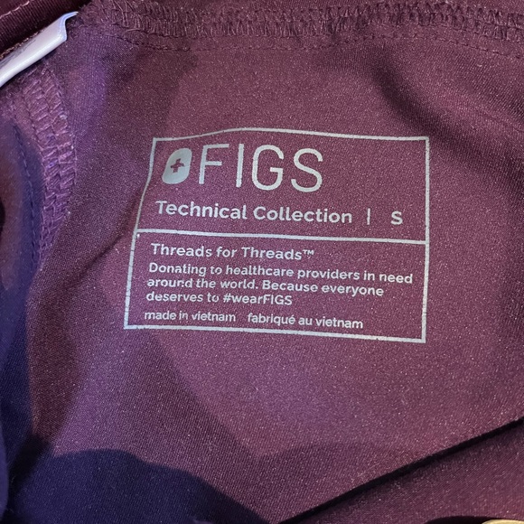 Figs | Pants & Jumpsuits | Figs Deep Purple Kade Cargo Scrub Pant ...